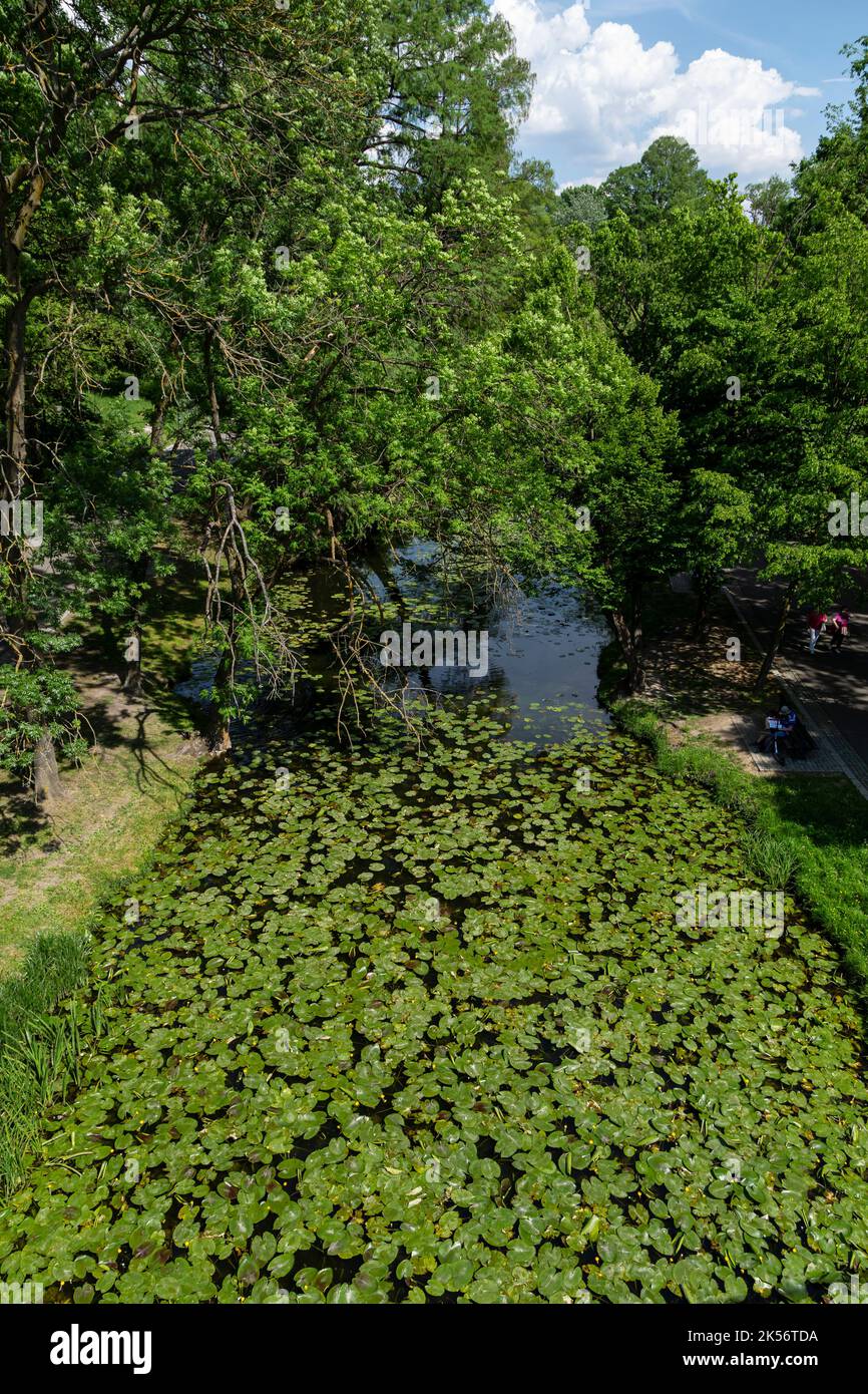 Craiova, Dolj County, Romania – May 14, 2022: The Great Lake in the ...