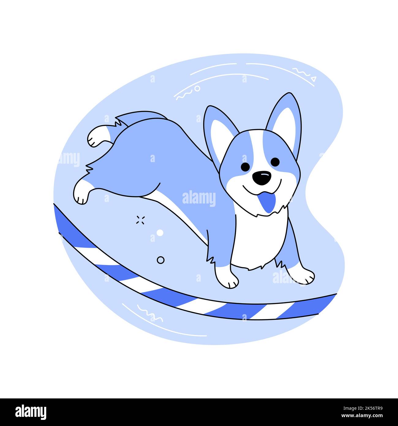 Competition day isolated cartoon vector illustrations Stock Vector ...