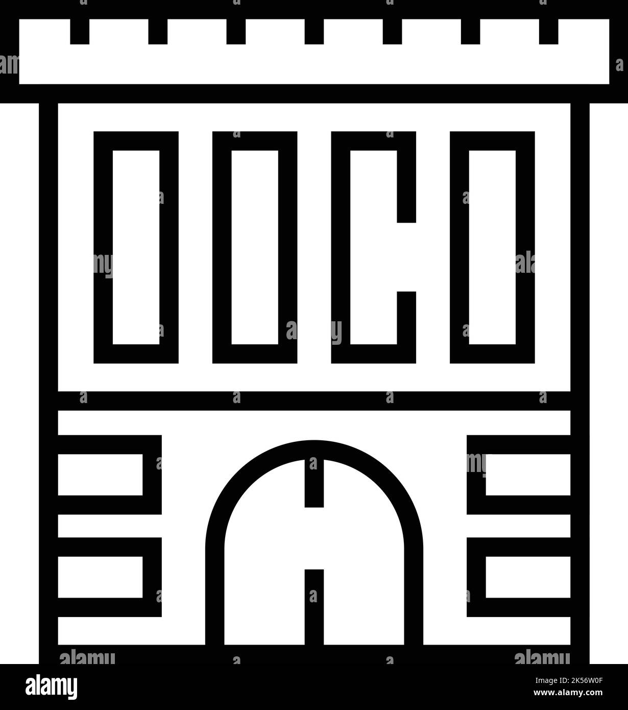 Modern chalet interior Stock Vector Images - Alamy