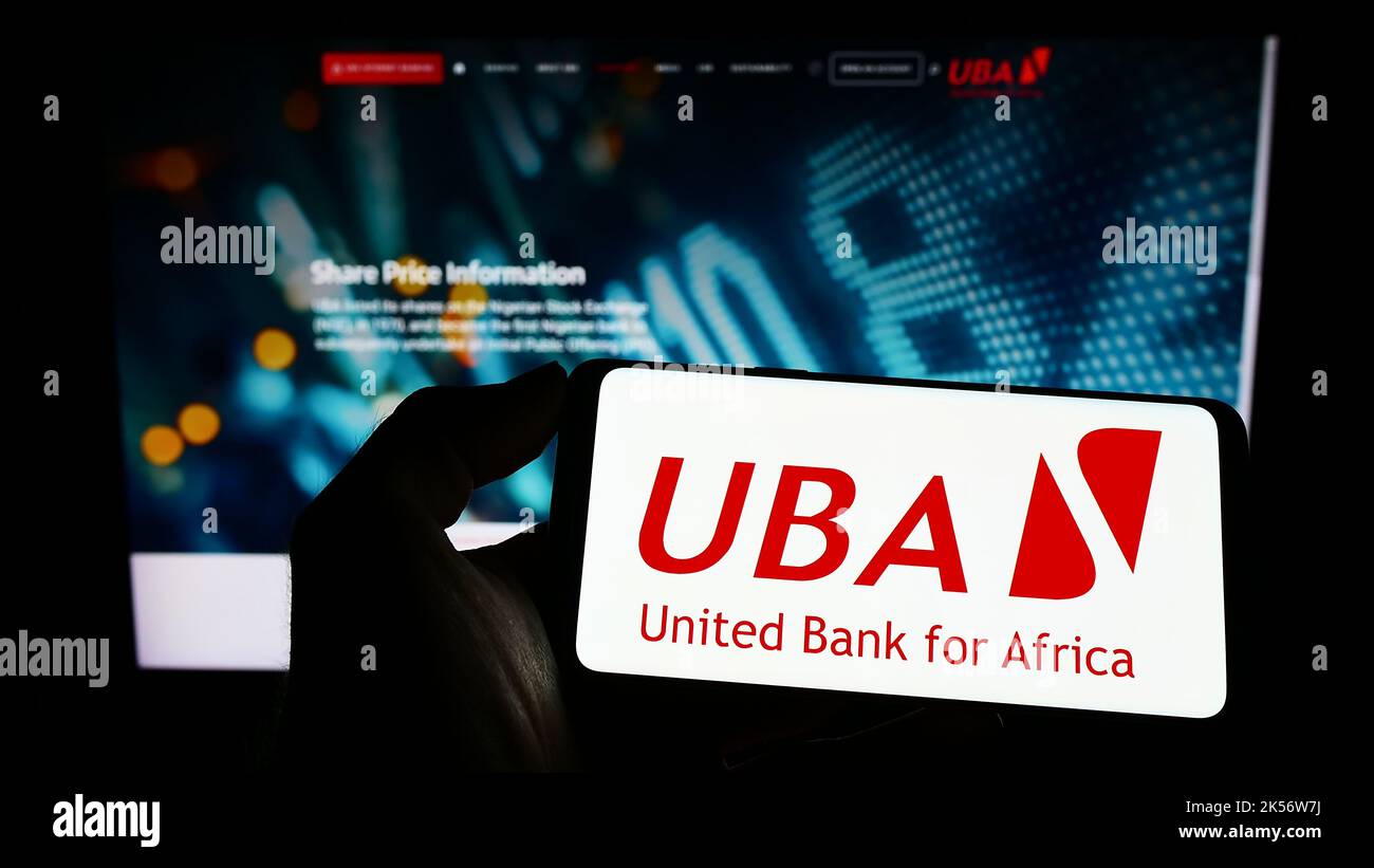 Uba mobile banking hi-res stock photography and images - Alamy