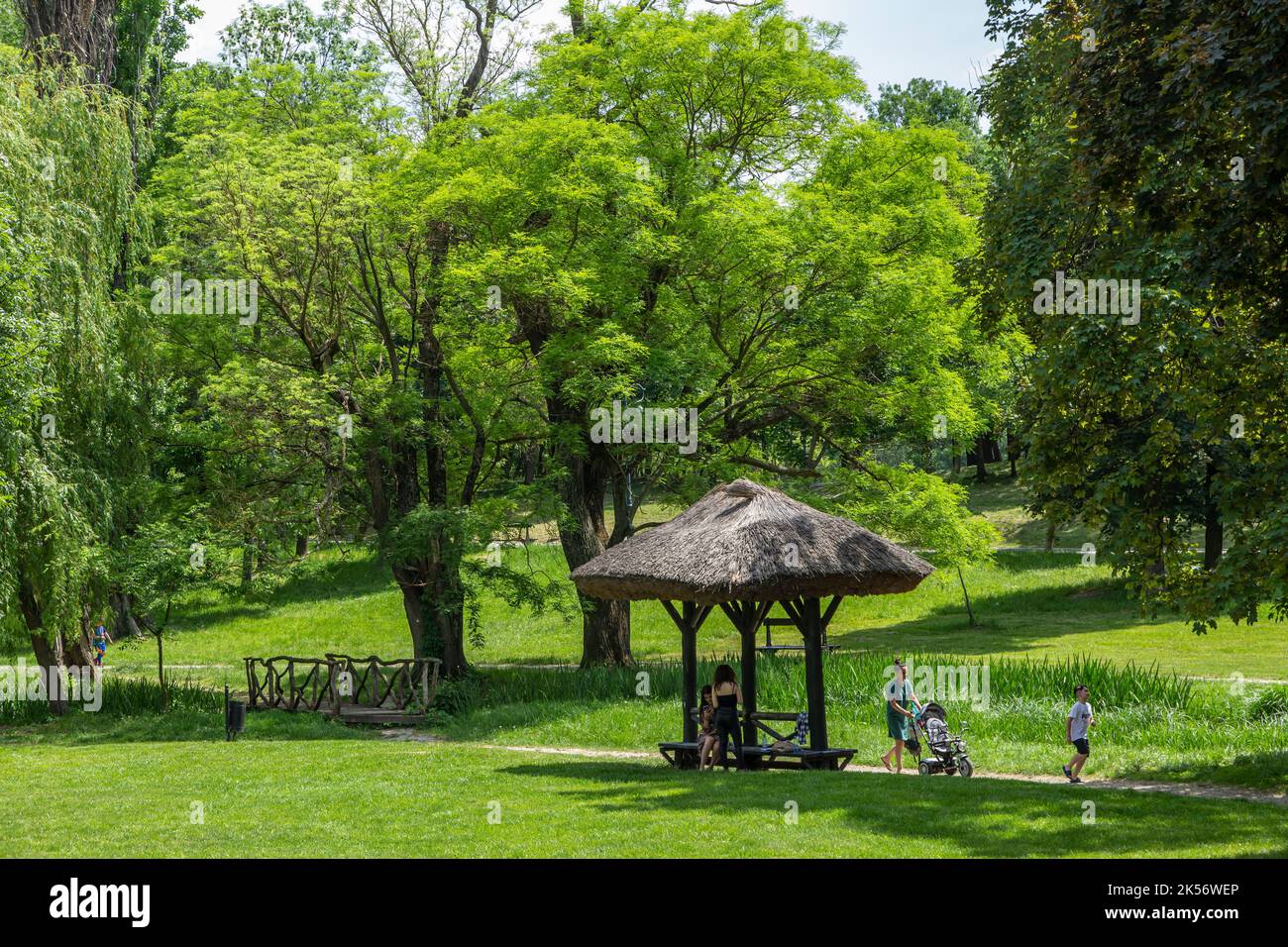 Craiova, Dolj County, Romania – May 14, 2022: Images from Romanescu ...