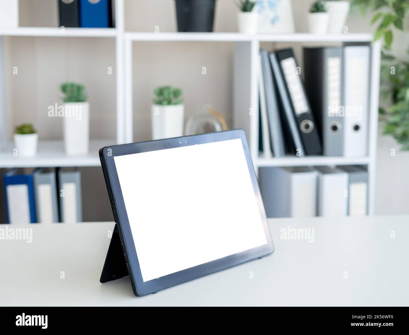 office work computer mockup digital technology Stock Photo - Alamy