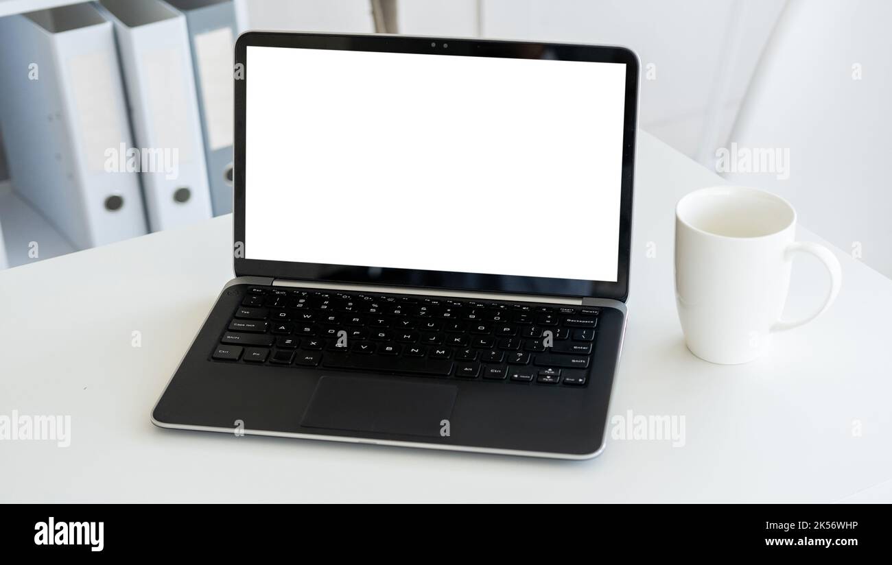 Nobody desk online video hi-res stock photography and images - Alamy