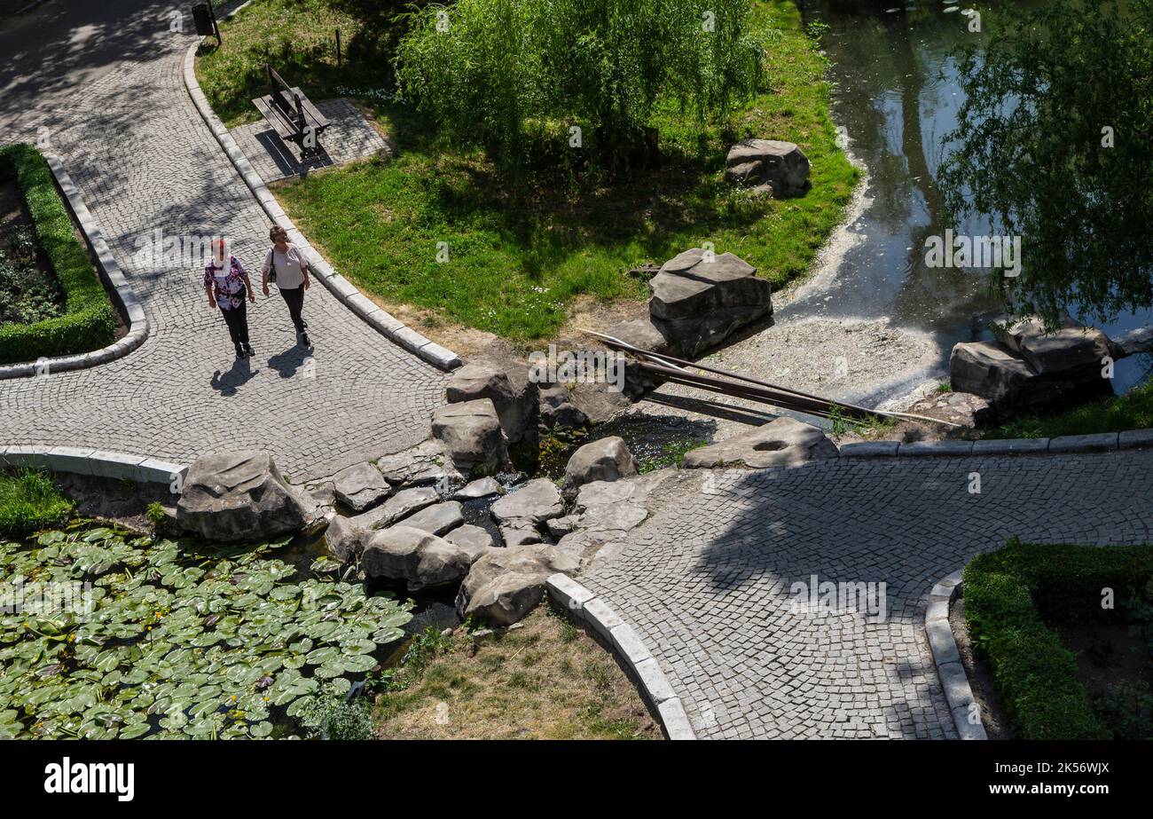 Craiova, Dolj County, Romania – May 14, 2022: Images from Romanescu ...