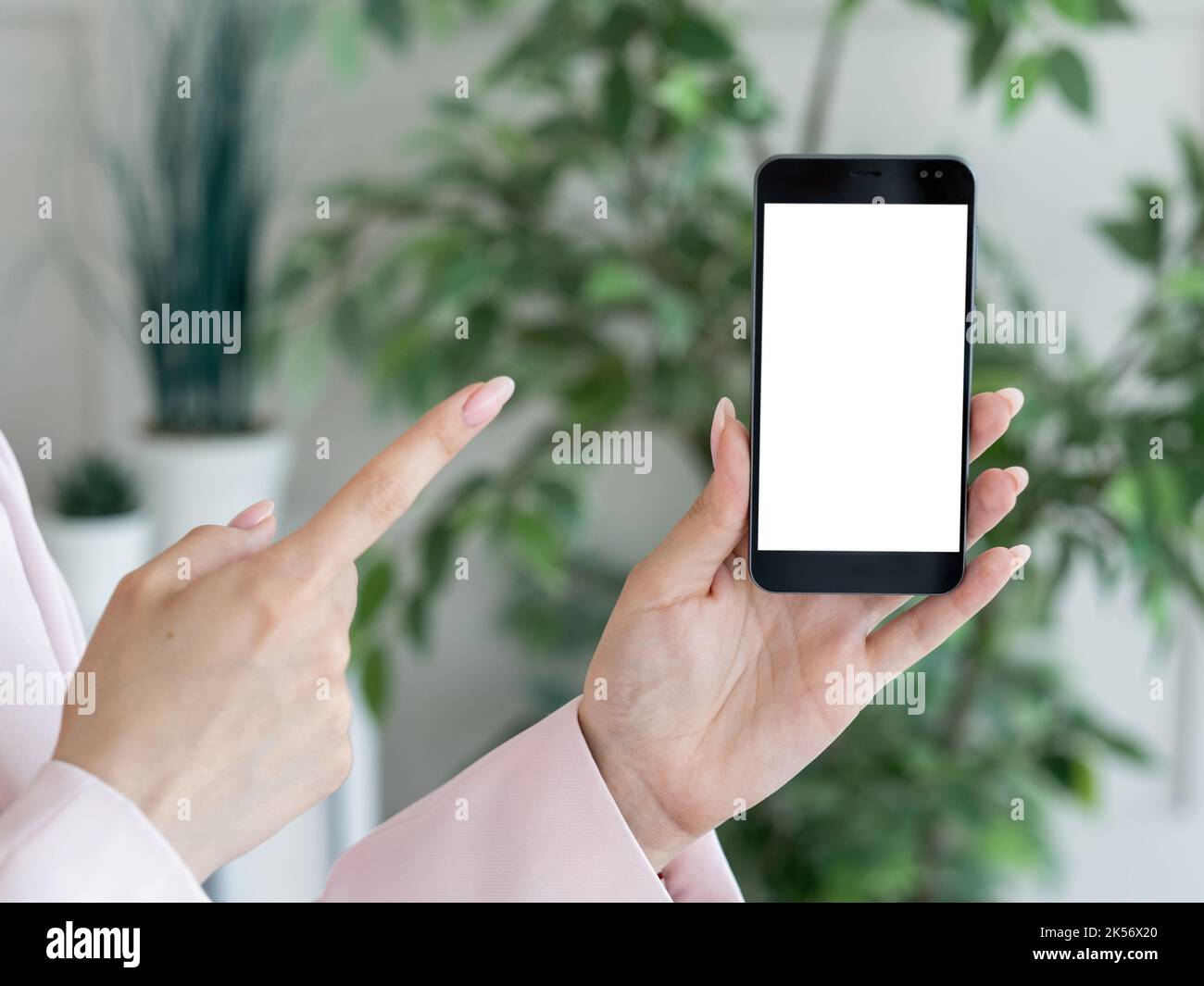 mobile connection advertising mockup digital life Stock Photo - Alamy