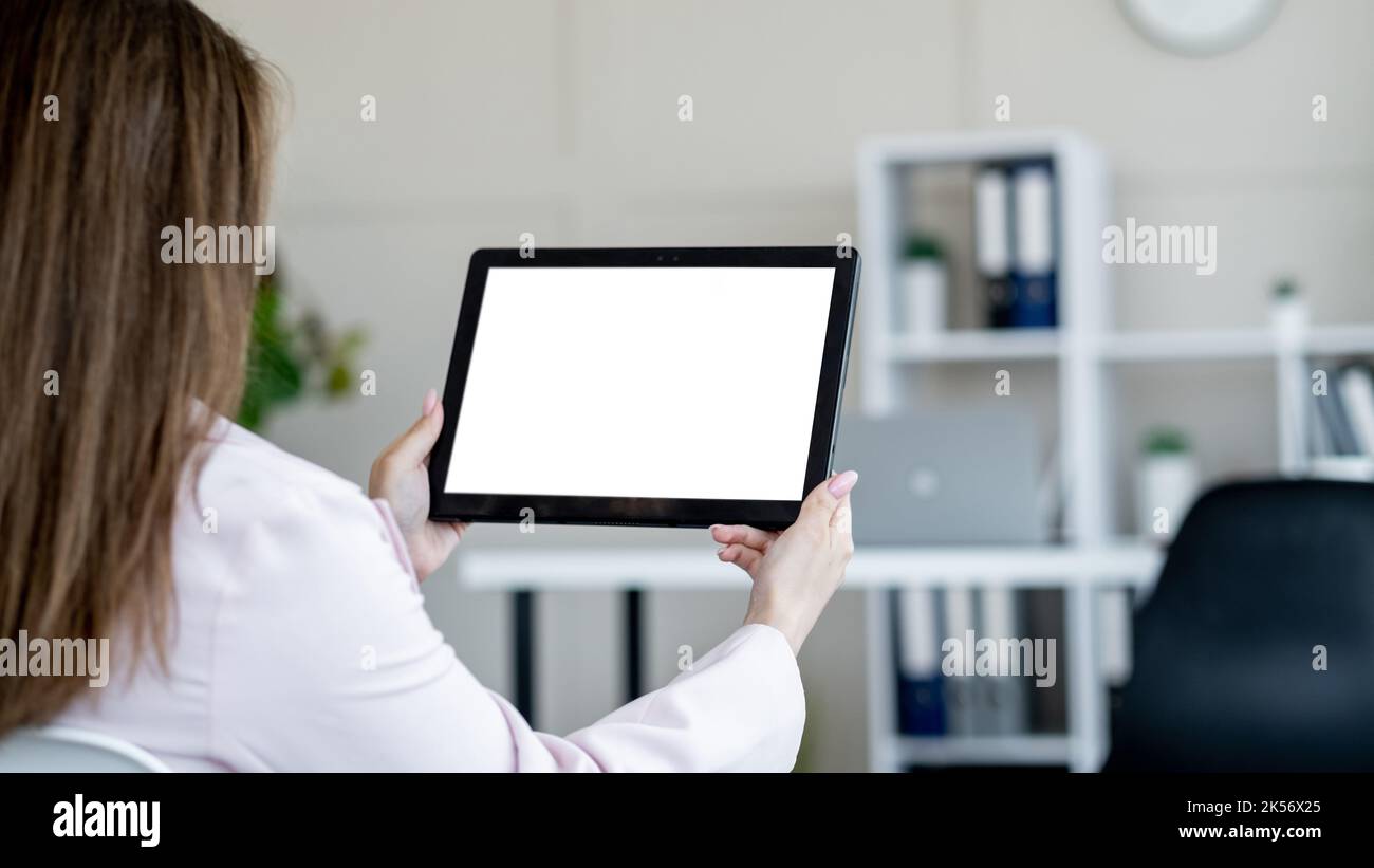 computer mockup online connection office work Stock Photo - Alamy