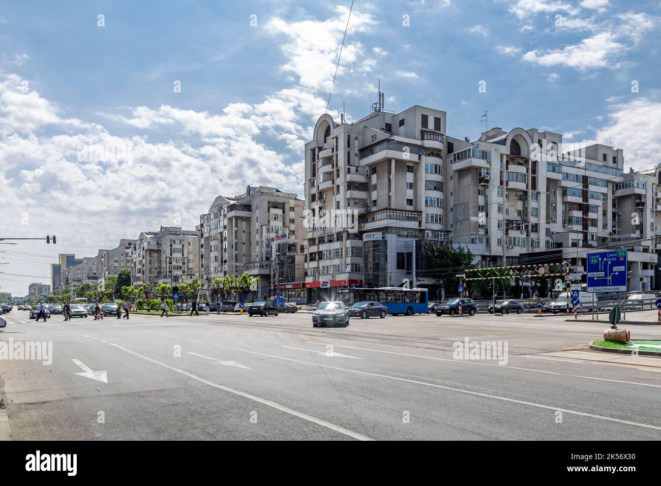 Craiova, Dolj County, Romania – May 14, 2022: Street view on May 14 ...