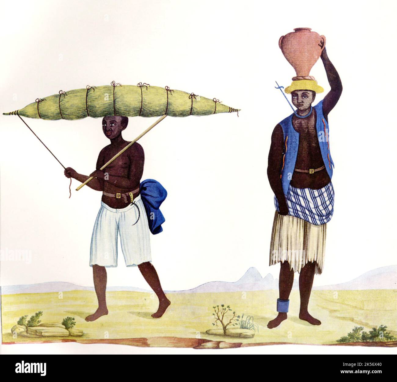 Carlos Julião - Male Hawkers - Rio de Janeiro, Brazil - c1770's Stock ...