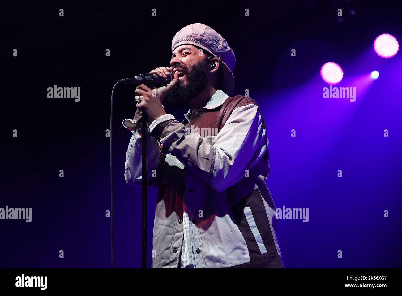 Protoje performs live in concert during his california tour at the UC ...