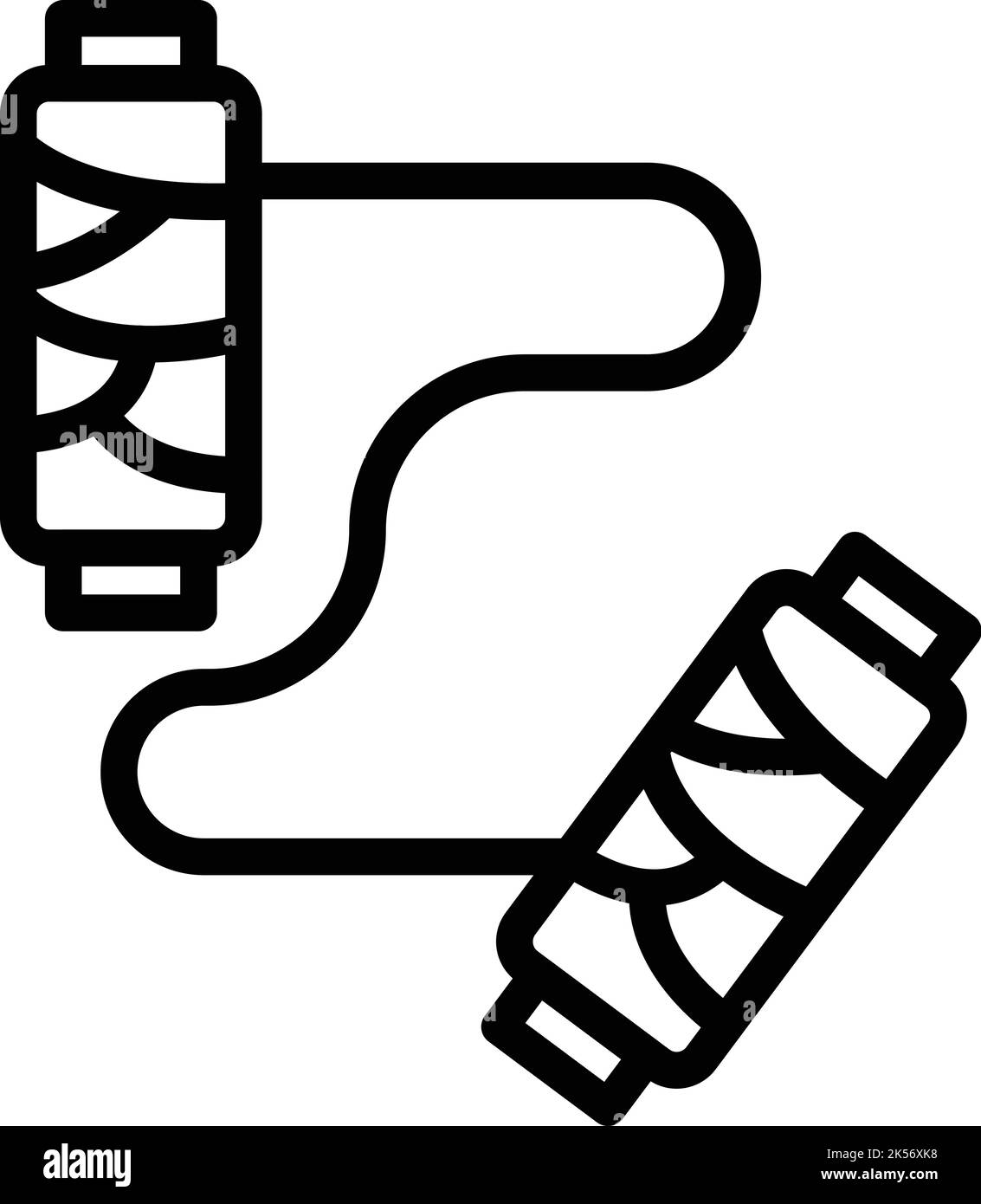 Garden wire sculpture Stock Vector Images - Alamy