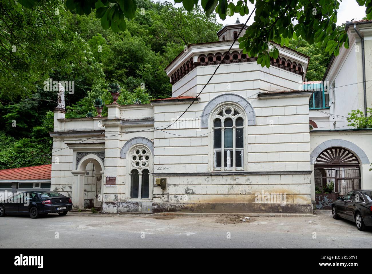Baile Herculane ( Herculane Bath ), Romania - June 13, 2022: View of ...