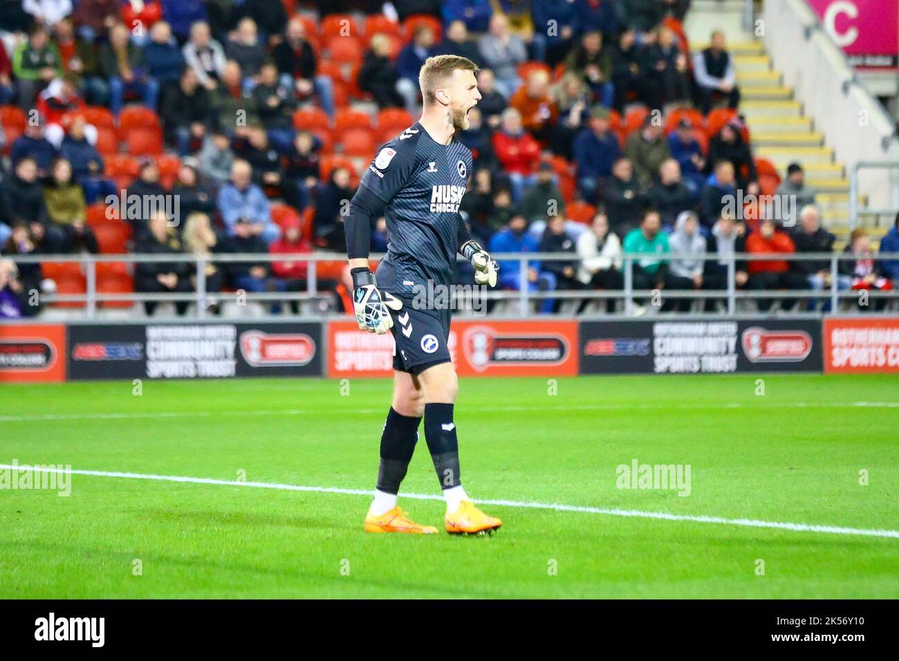 George long goalkeeper hi-res stock photography and images - Alamy