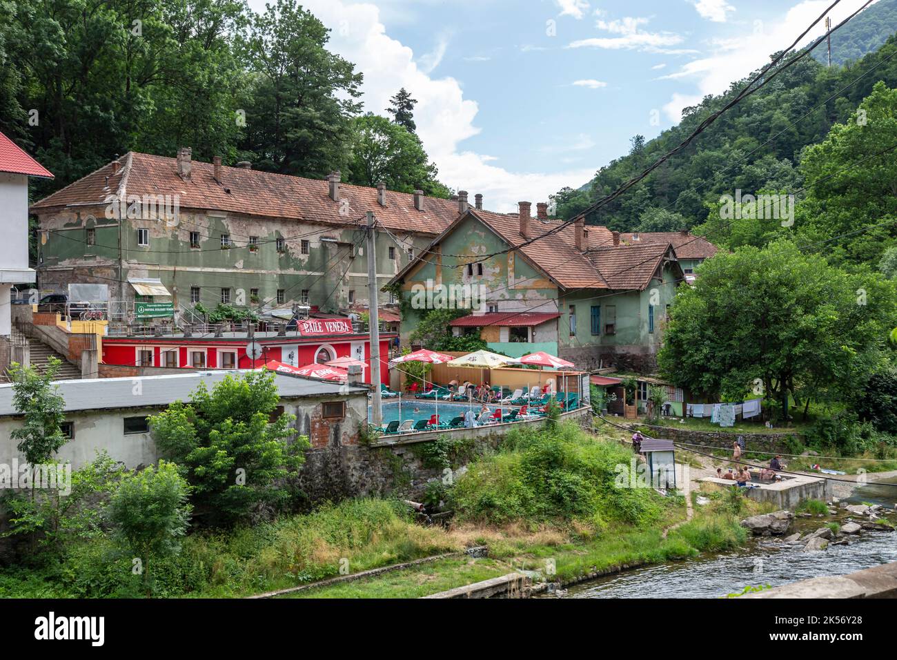 Baile Herculane ( Herculane Bath ), Romania - June 13, 2022: Venera ...