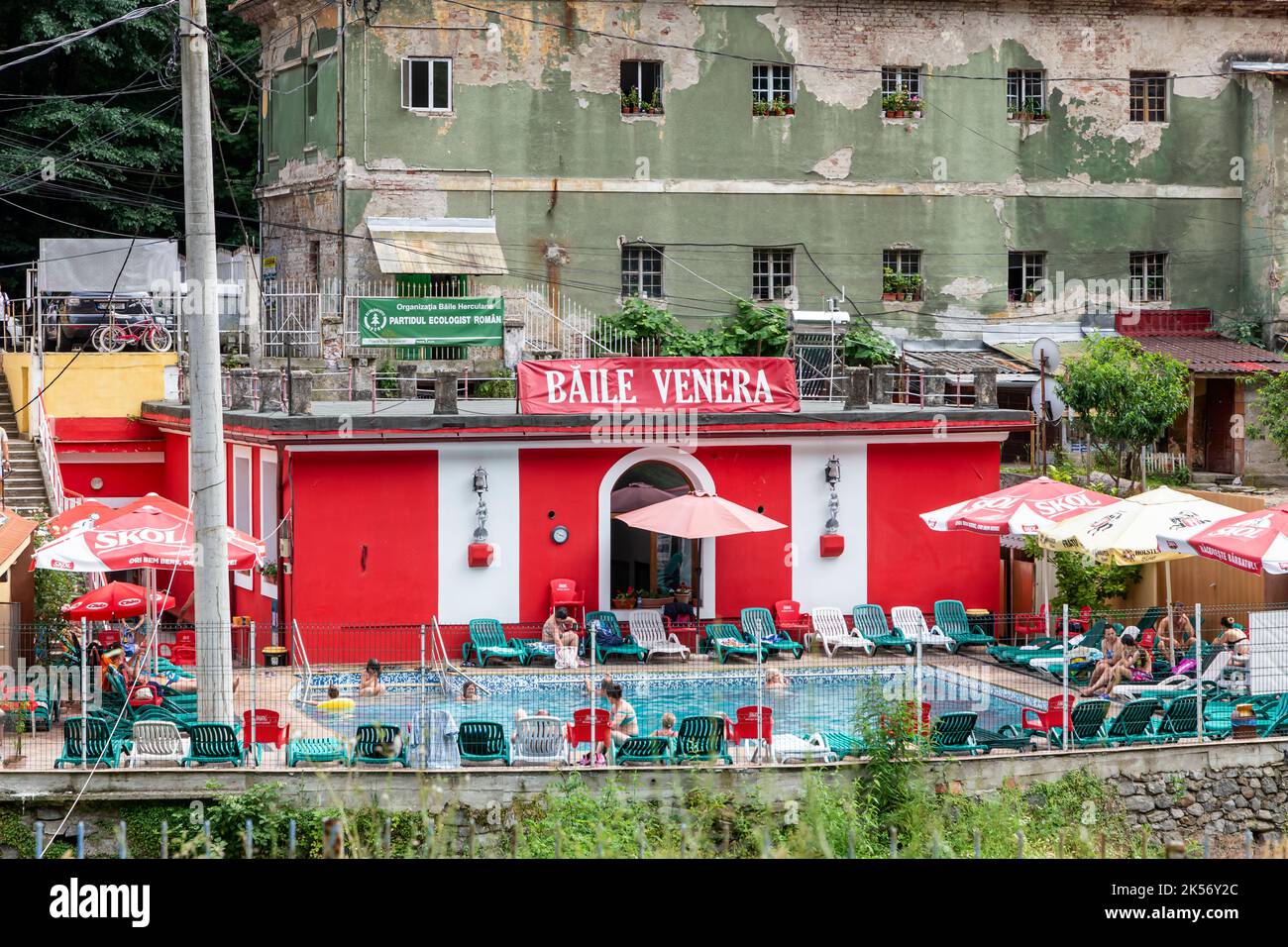 Baile Herculane ( Herculane Bath ), Romania - June 13, 2022: Venera ...