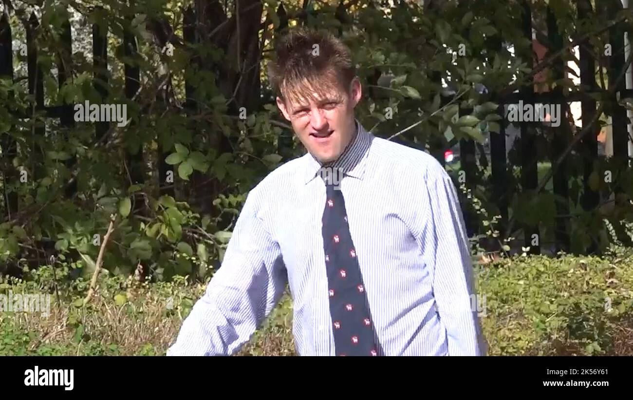 Screen grab taken from a PA Video of barrister Henry Hendron who is ...