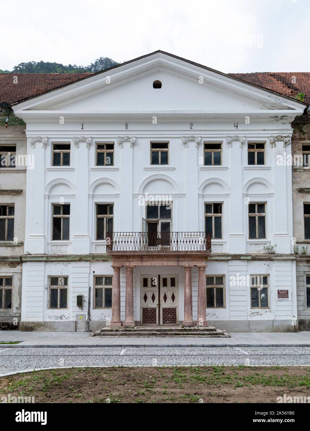 Baile Herculane ( Herculane Bath ), Romania - June 13, 2022: View of ...