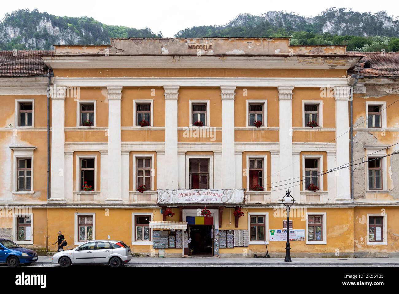 Baile Herculane ( Herculane Bath ), Romania - June 13, 2022: View of ...