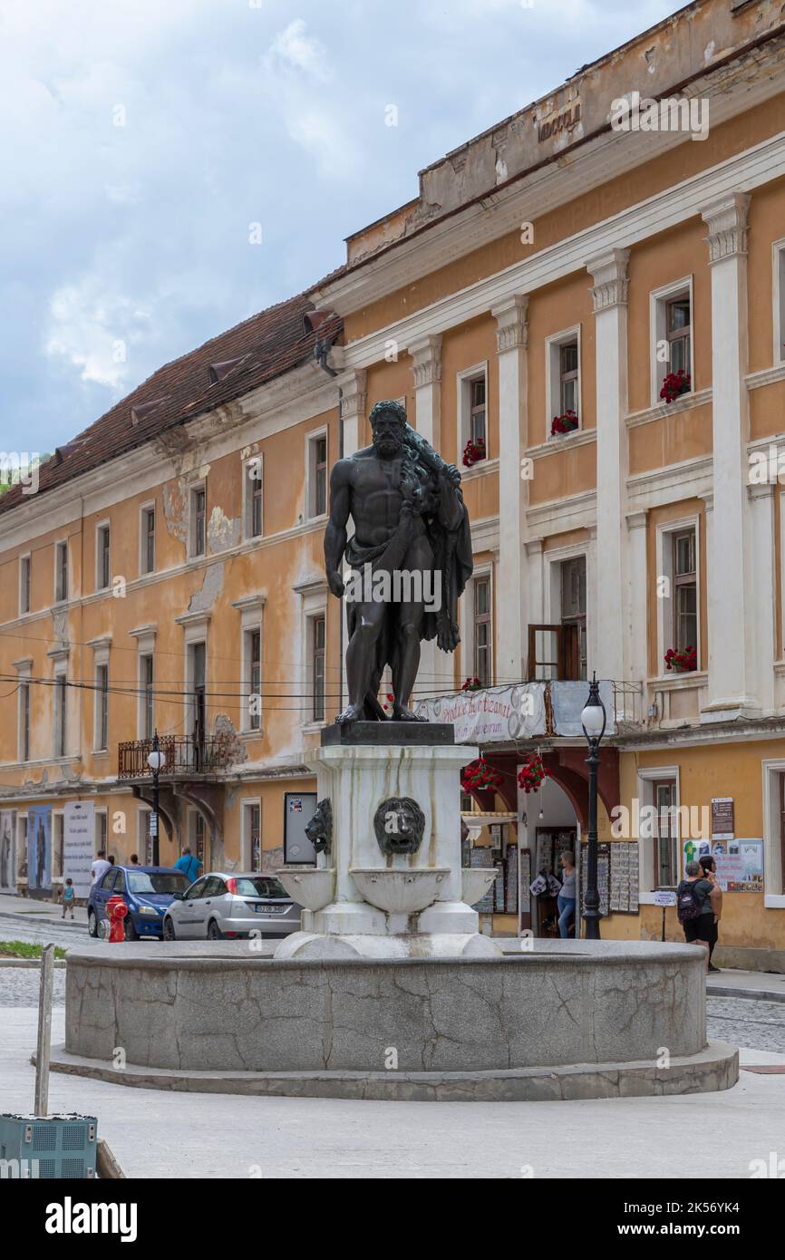 Baile Herculane ( Herculane Bath ), Romania - June 13, 2022: Hercules ...