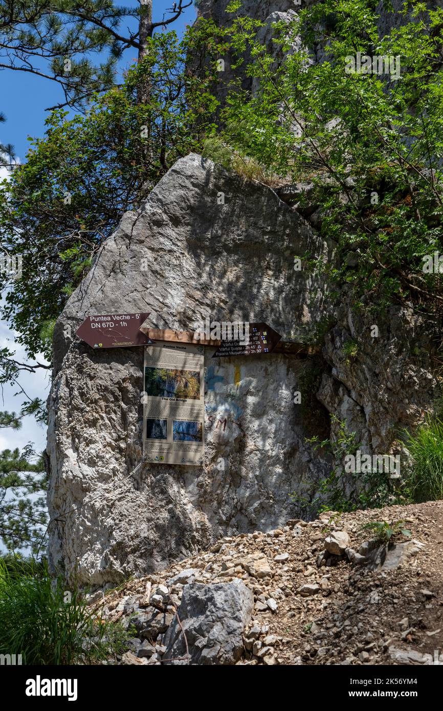 Baile Herculane ( Herculane Bath ), Romania - June 13, 2022: Mountain ...