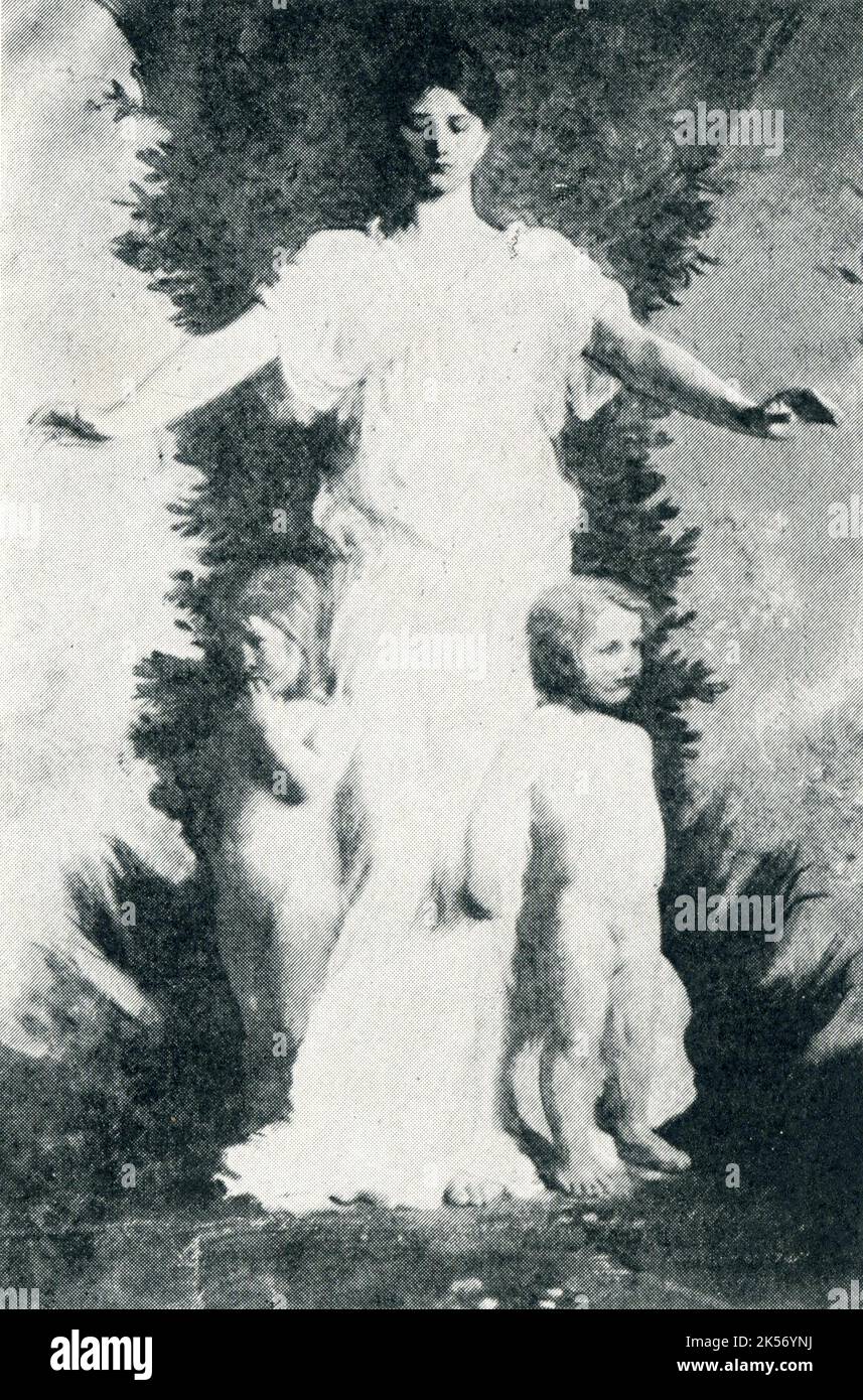 Caritas by Abbott H Thayer US artist. Abbott Handerson Thayer one of ...