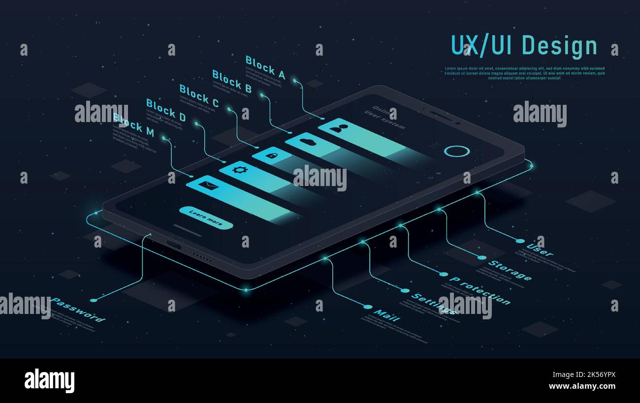 Shiny login user interface hi-res stock photography and images - Alamy