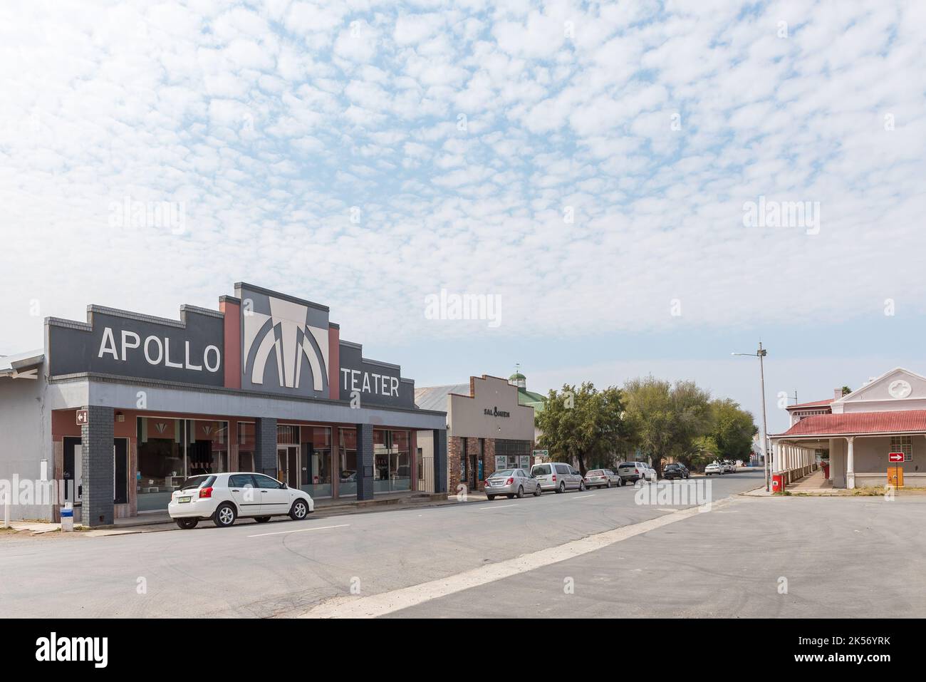 VICTORIA WEST, SOUTH AFRICA - SEP 2, 2022: A street scene, with the ...