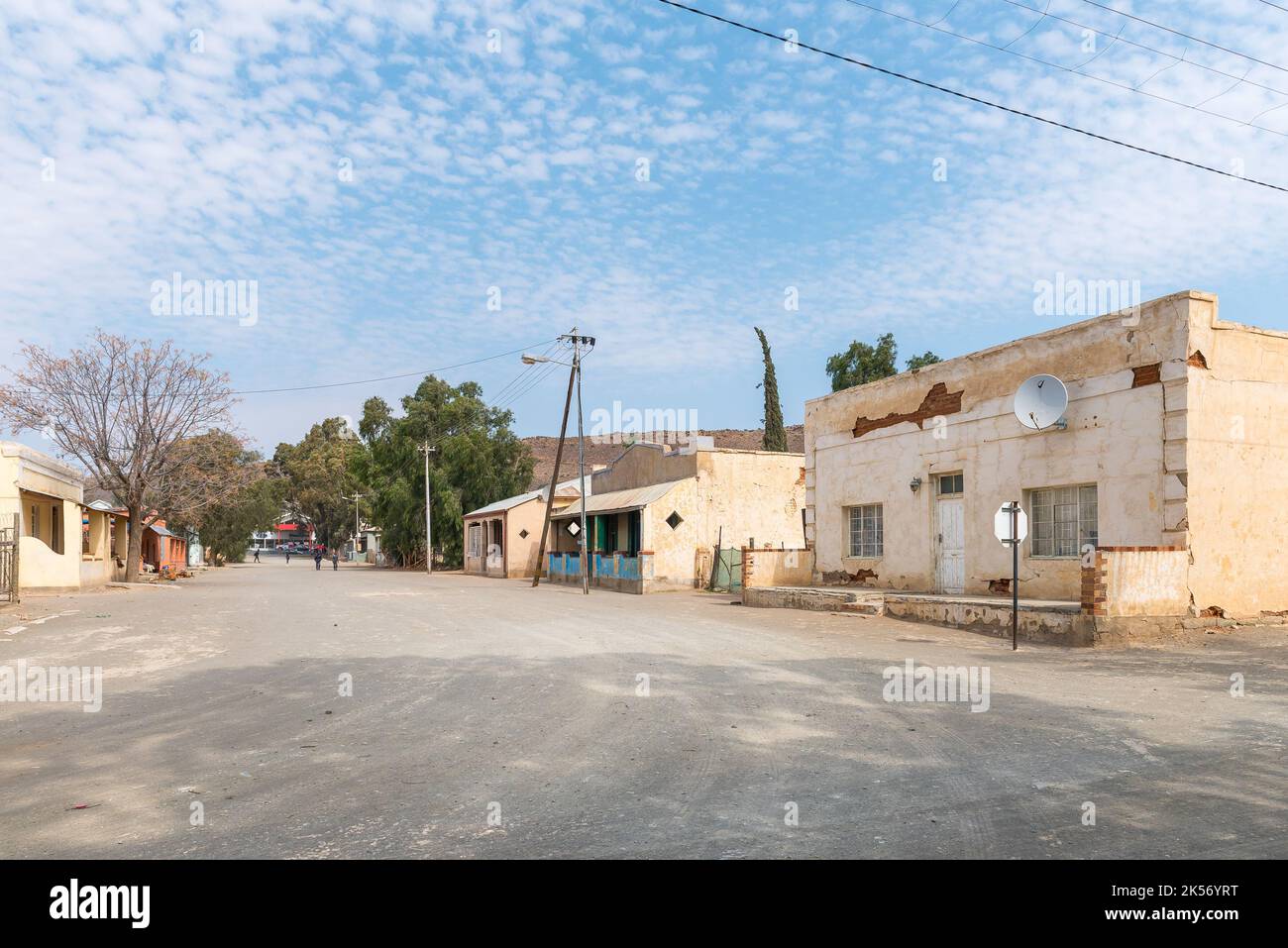 VICTORIA WEST, SOUTH AFRICA - SEP 2, 2022: A street scene, with ...