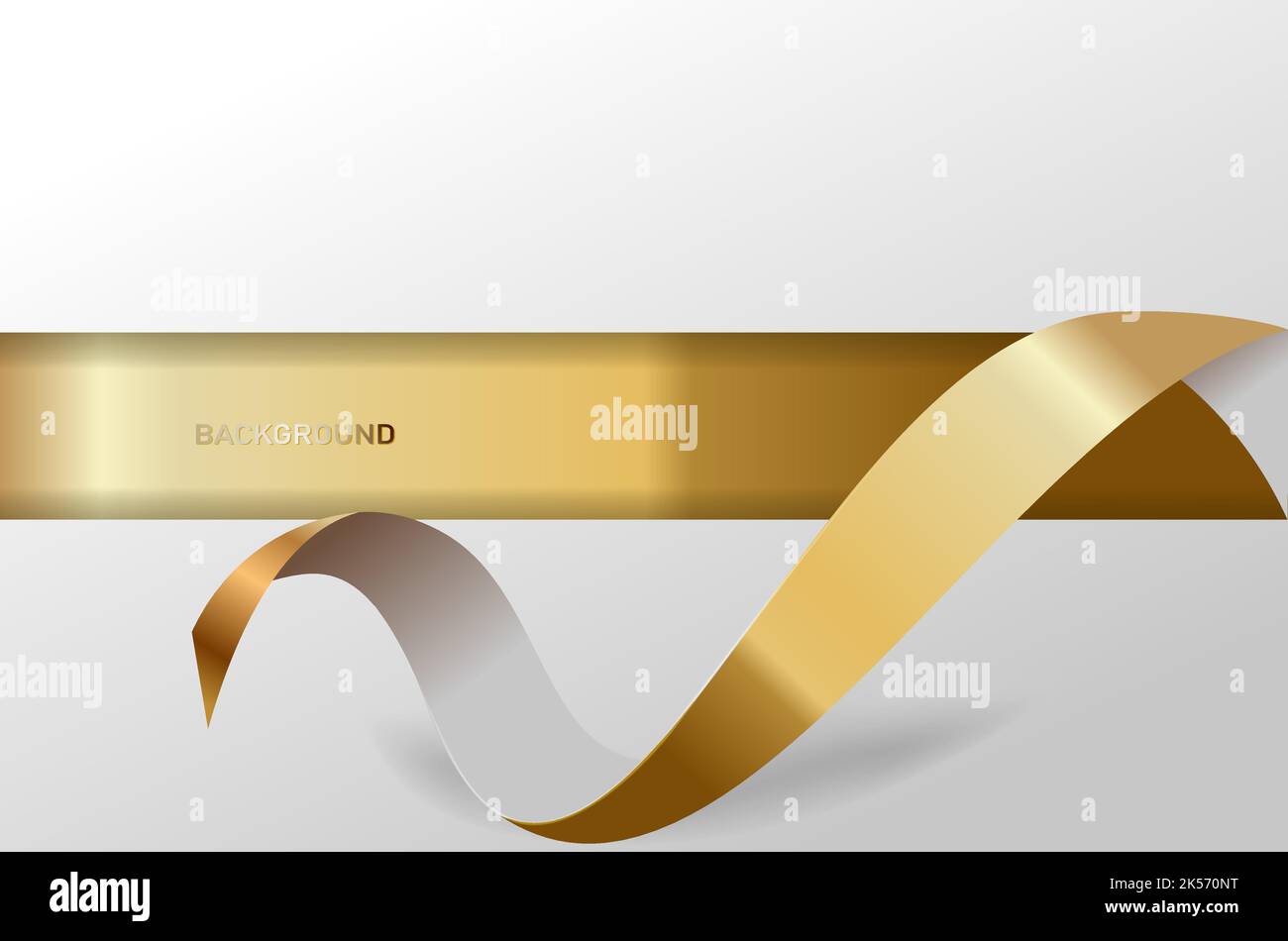 Abstract white and gold lines background Stock Vector Image & Art - Alamy