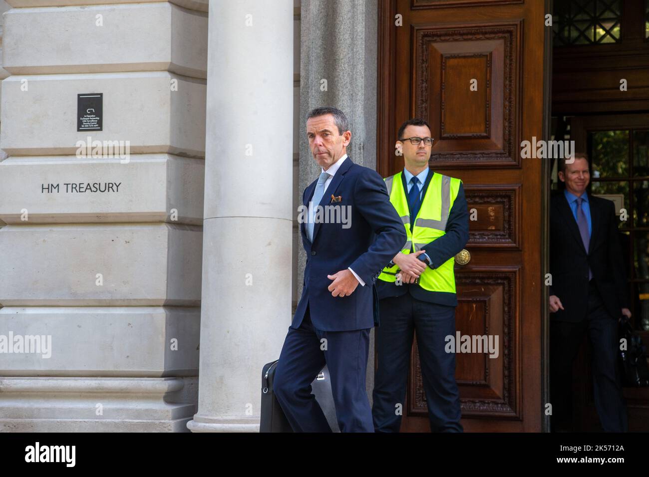 London, England, UK. 6th Oct, 2022. CEO of HSBC United Kingdom IAN ...
