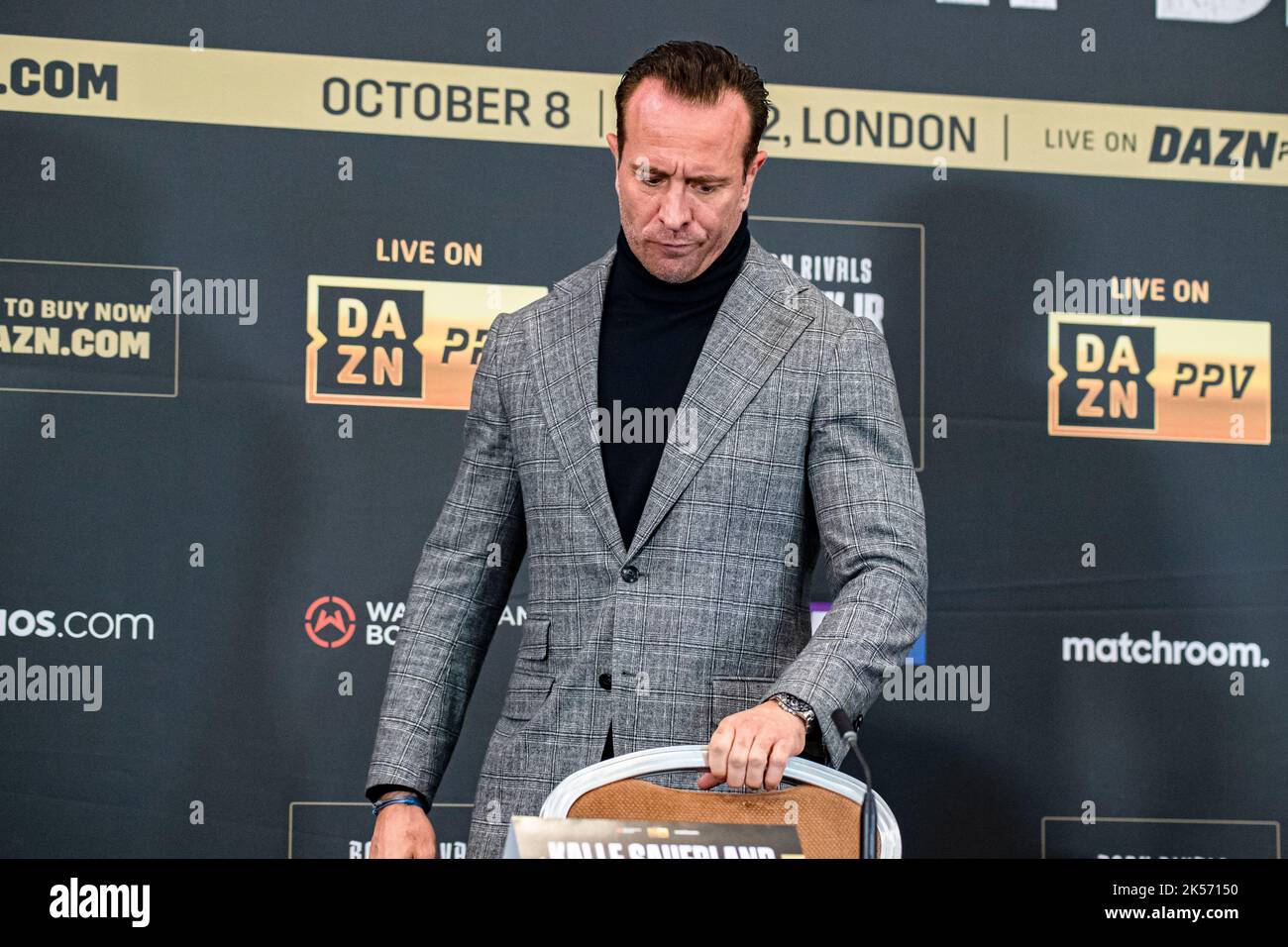 LONDON, UNITED KINGDOM. 06th Oct, 2022. Kalle Sauerland of Wasserman ...