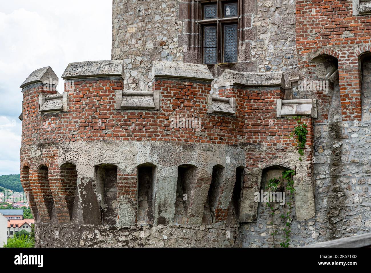 Construction details of the Hunedoara Castle, also known a Corvin ...