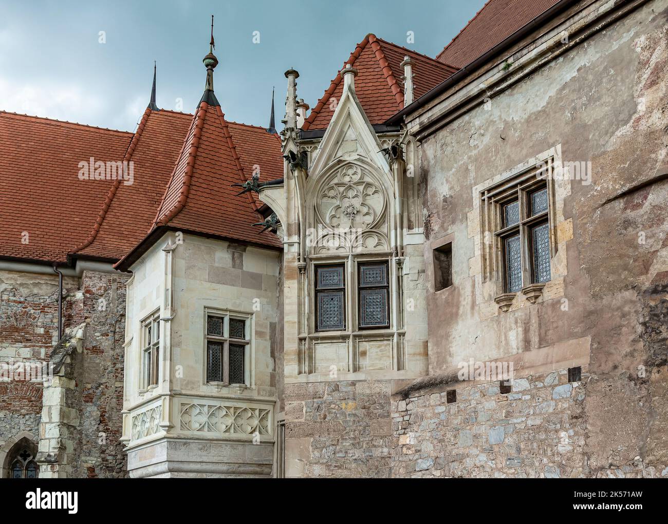 Construction details of the Hunedoara Castle, also known a Corvin ...
