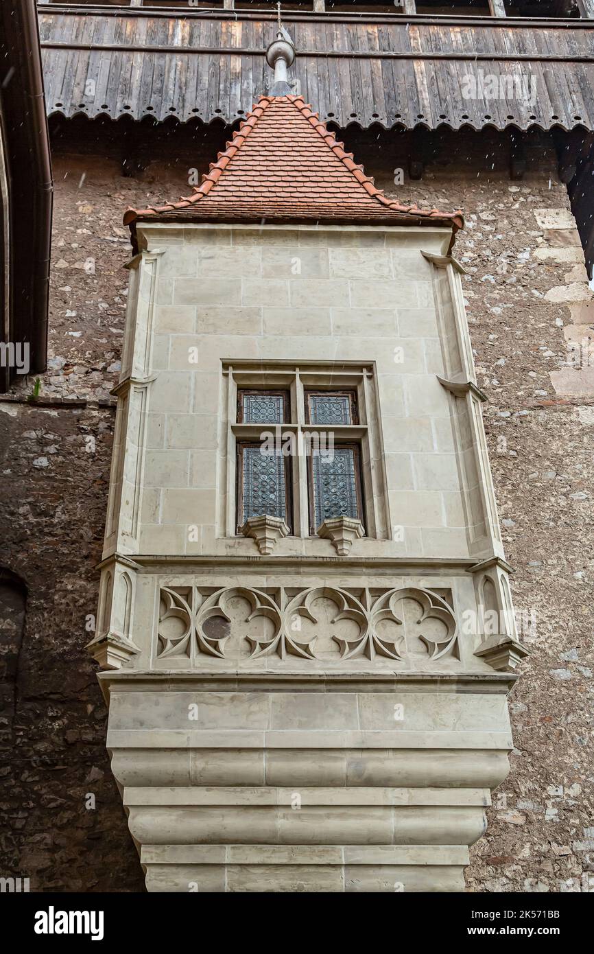 Construction details of the Hunedoara Castle, also known a Corvin ...