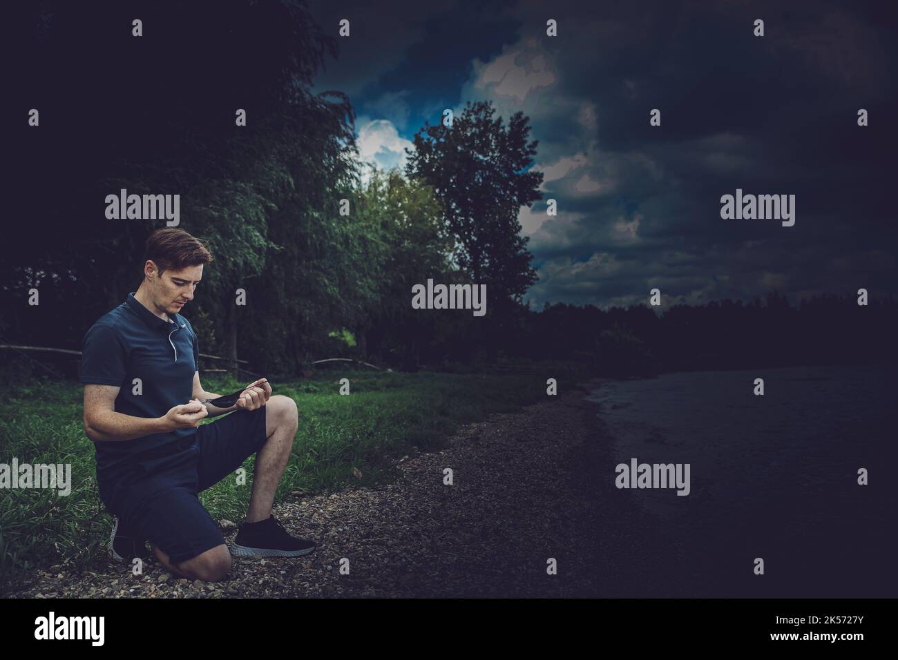 Man without mask hi-res stock photography and images - Alamy