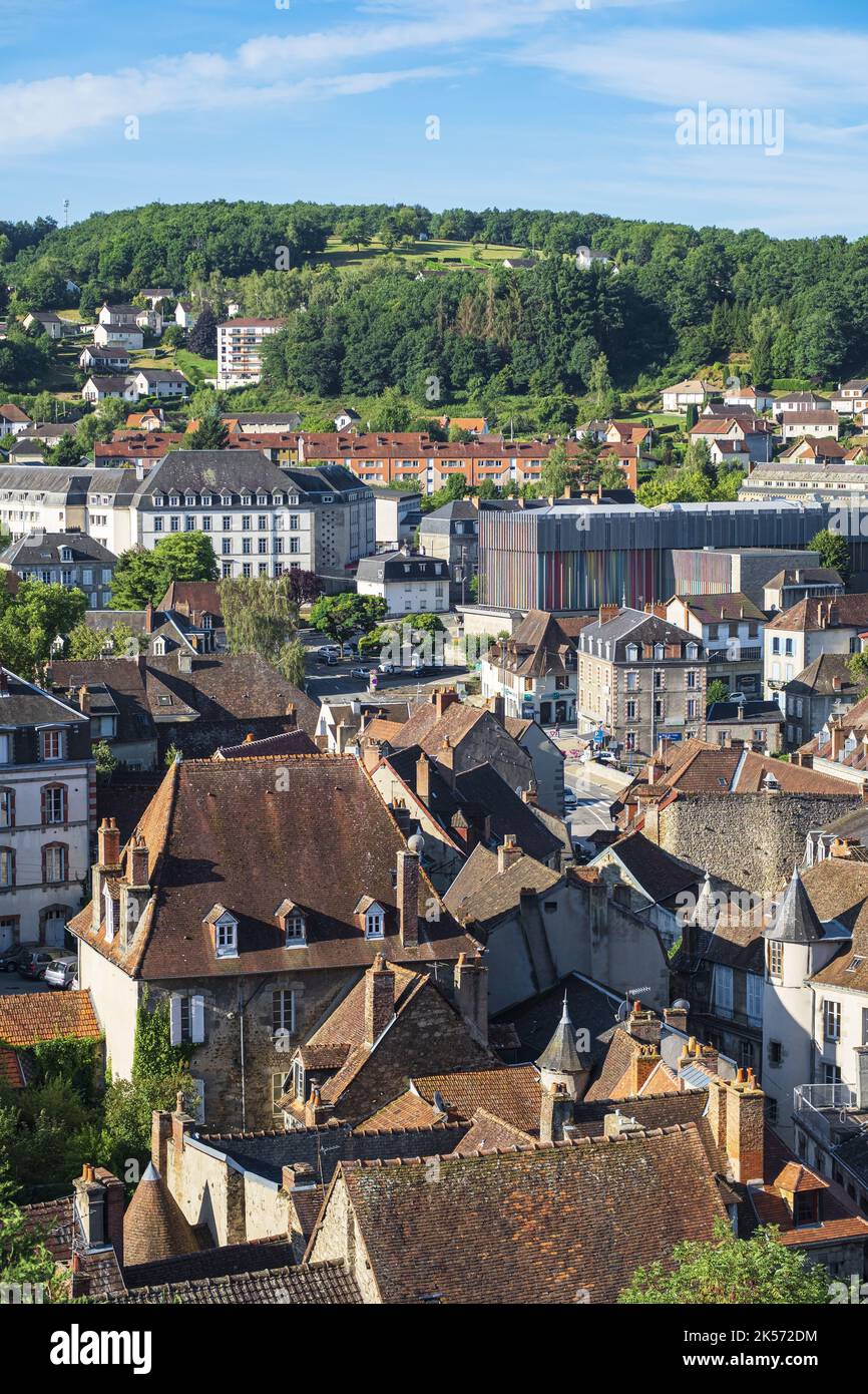 France, Creuse, Aubusson, historic center Stock Photo - Alamy