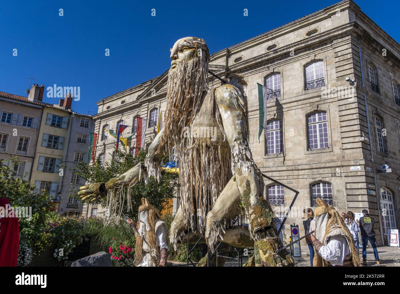 France, Haute Loire, Le Puy en Velay, a stop on el Camino de Santiago ...