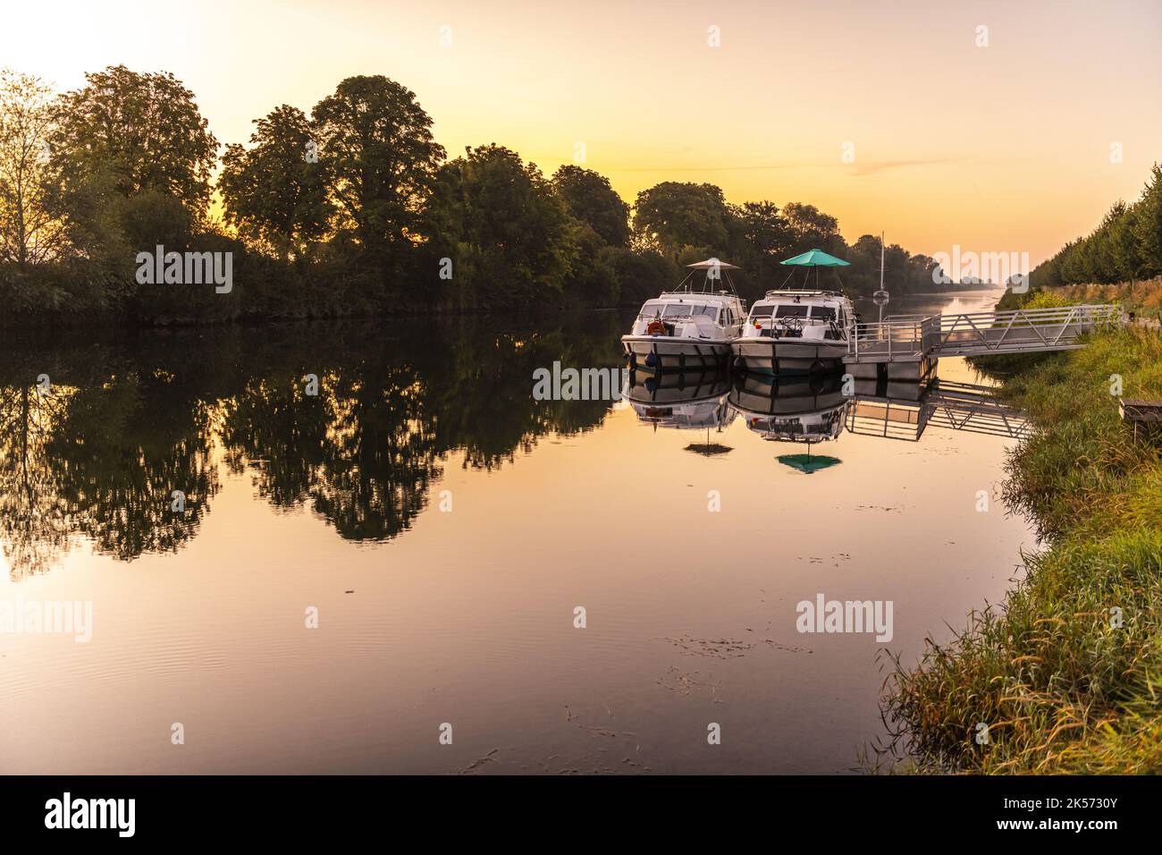 France, Somme, Baie de Somme, Saint-Valery-sur-Somme, Pinchefalise ...