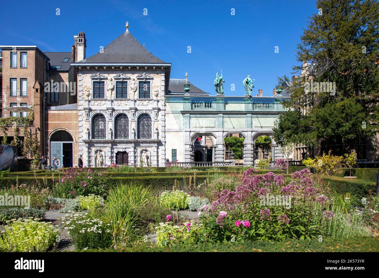 Belgium, Flanders, Antwerp, Rubenshuis (Rubens' house), former house ...