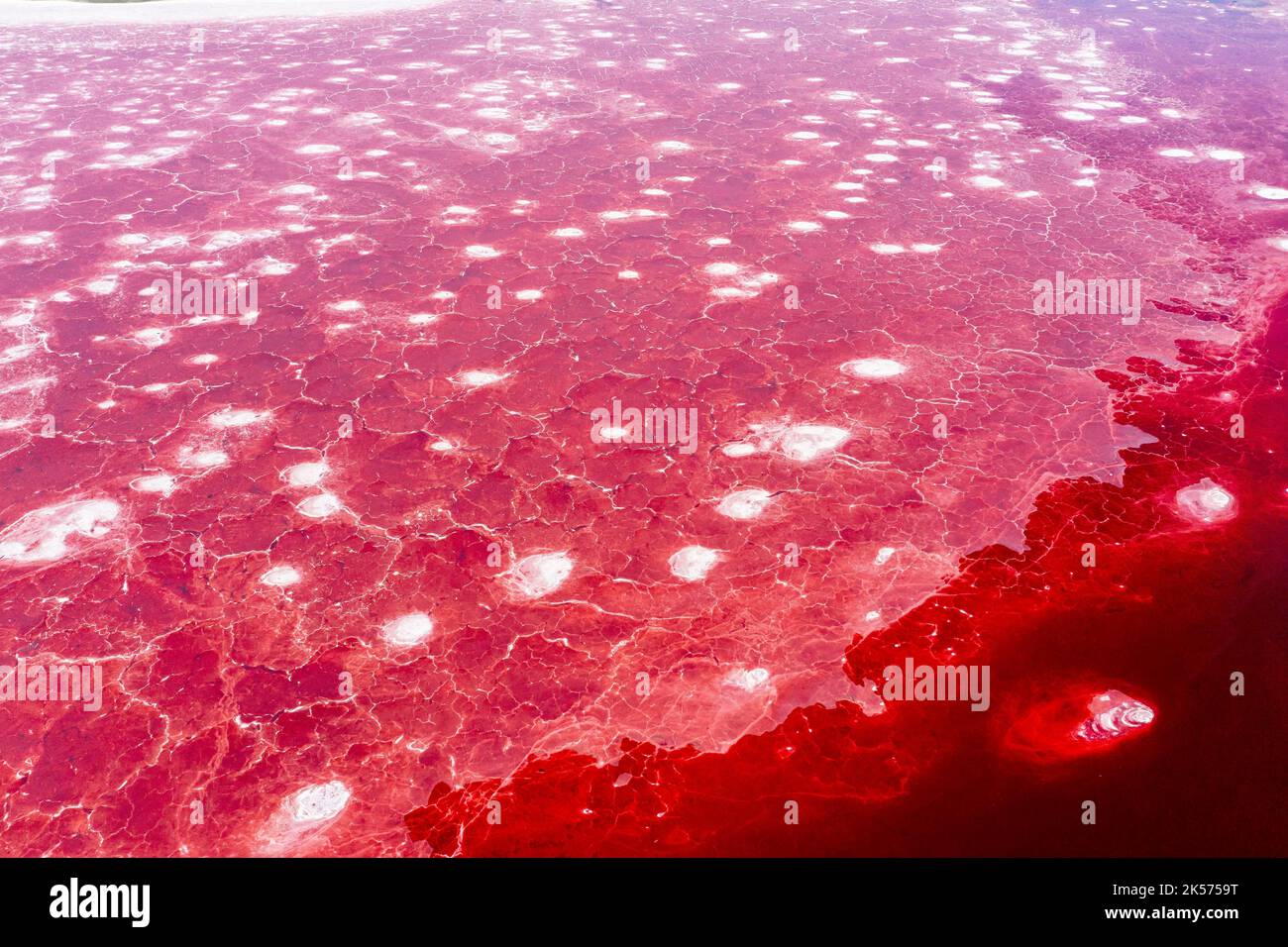 Kenya, lake Magadi, soda stretches Stock Photo - Alamy
