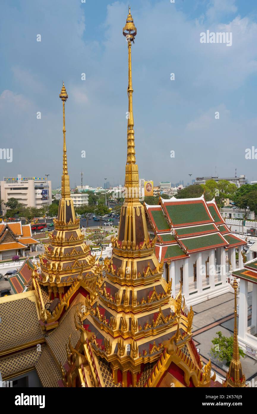 Thailand, Bangkok, Pathum Wan district, Banglamphu, area, Wat ...