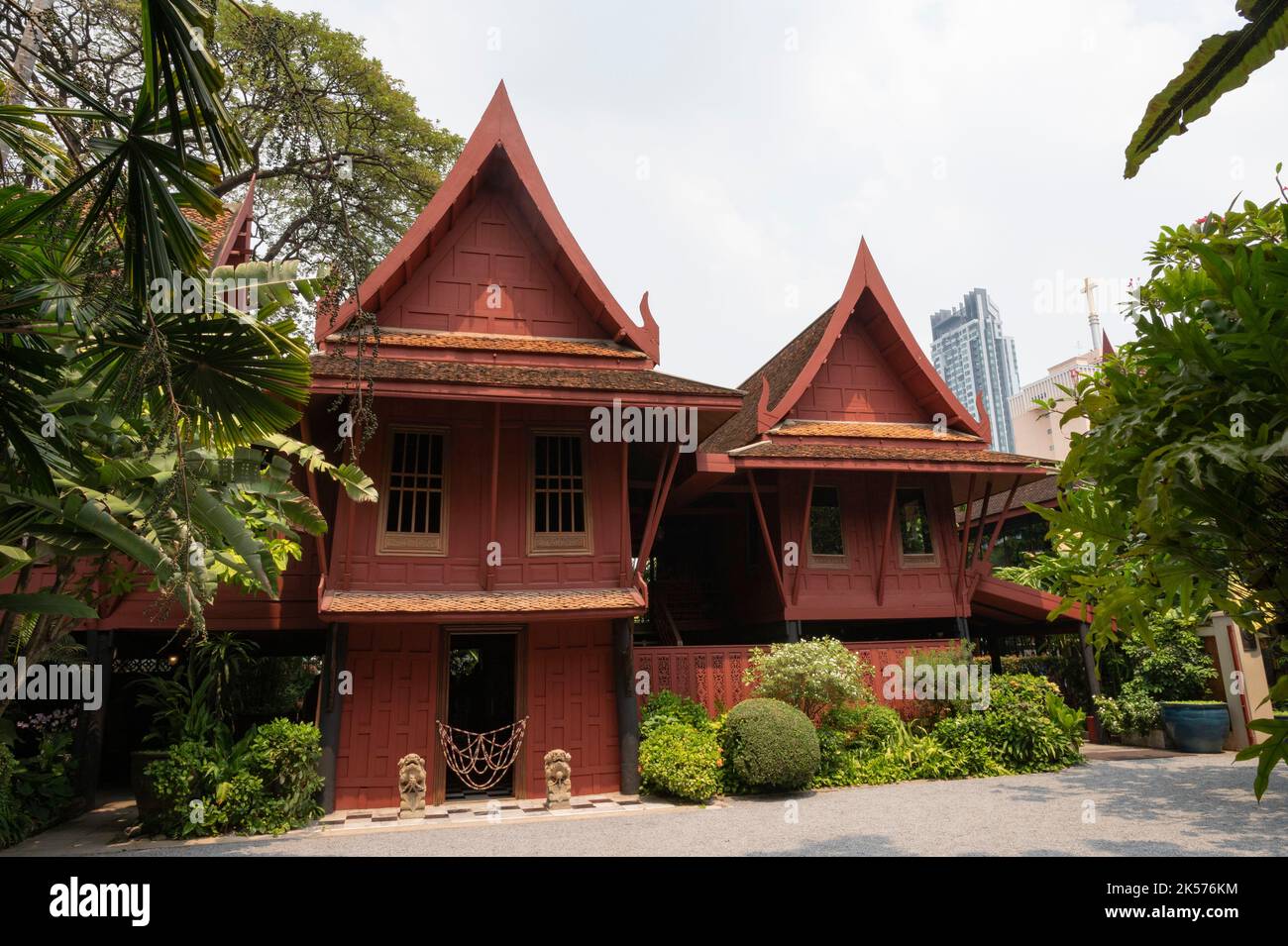 Thailand, Bangkok, Pathum Wan district, Jim Thomson's house Stock Photo ...