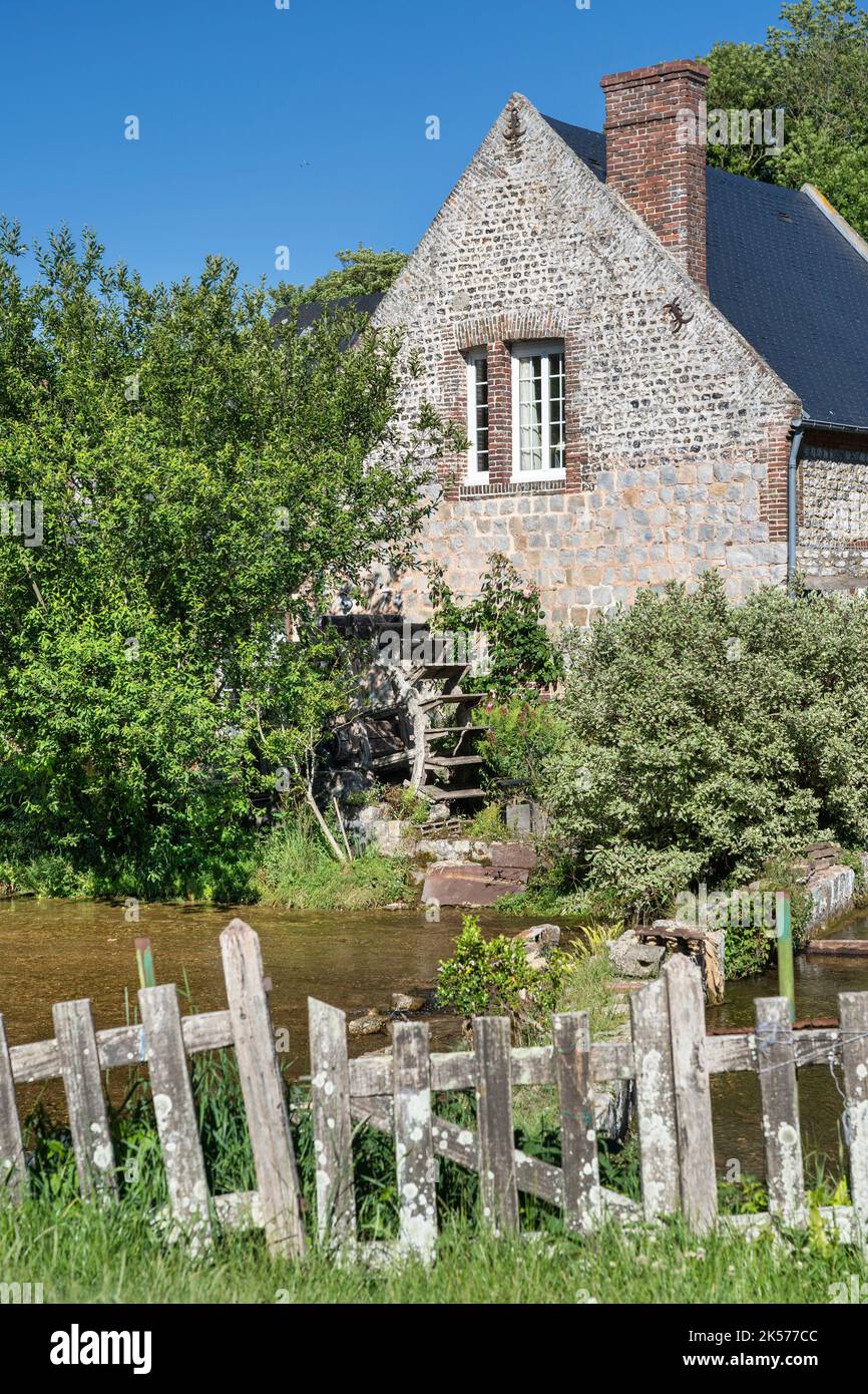 France, Seine Maritime, Veules les Roses, The Most Beautiful Villages ...