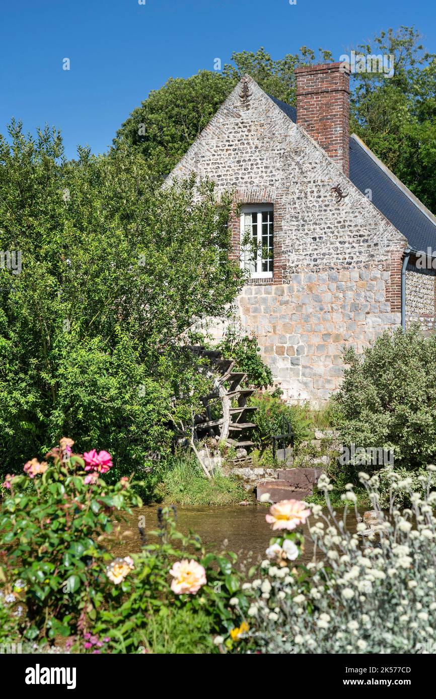 France, Seine Maritime, Veules les Roses, The Most Beautiful Villages ...