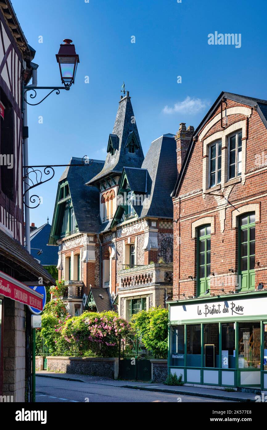 France, Seine Maritime, Veules les Roses, The Most Beautiful Villages ...