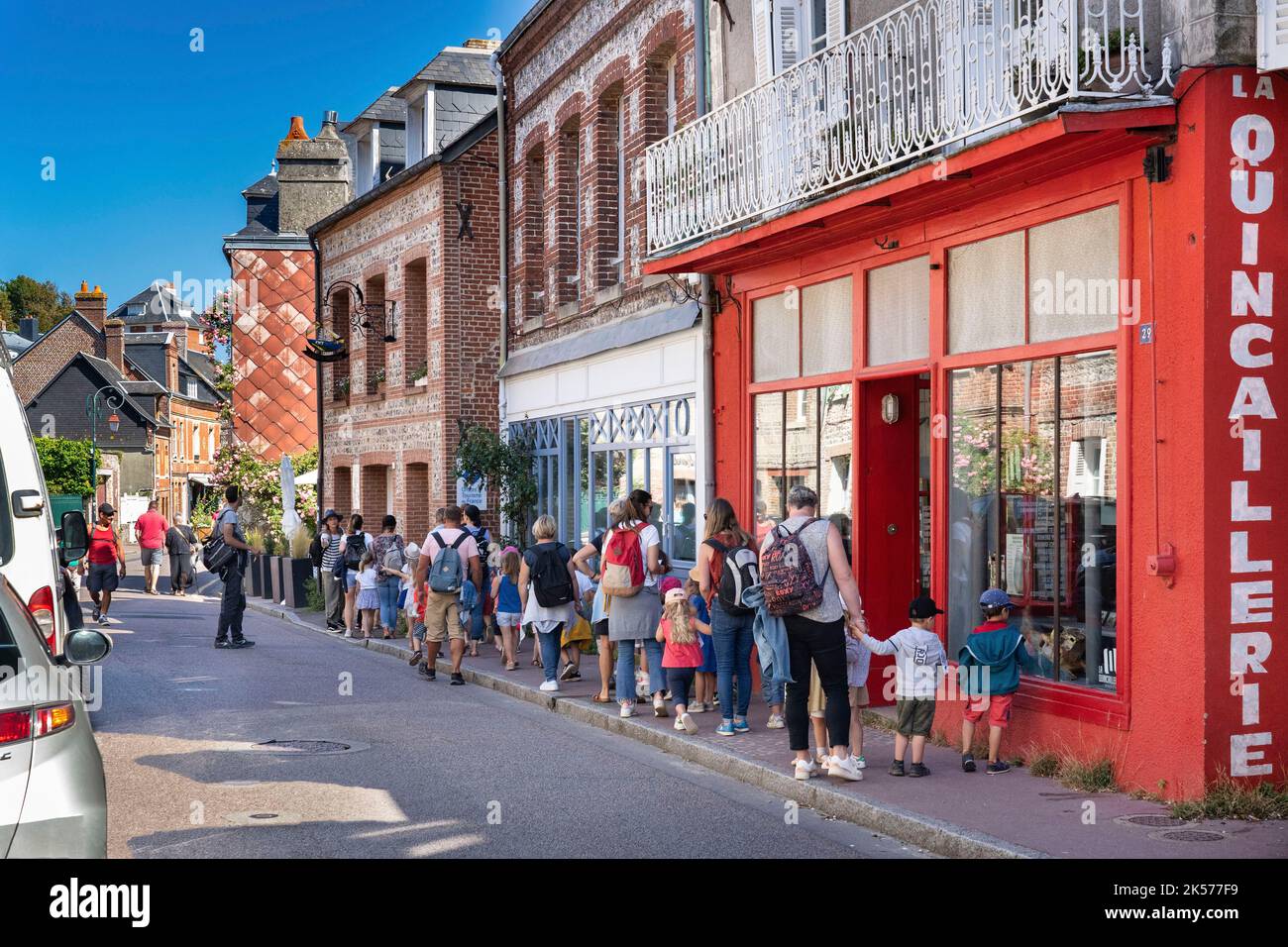 France, Seine Maritime, Veules les Roses, The Most Beautiful Villages ...