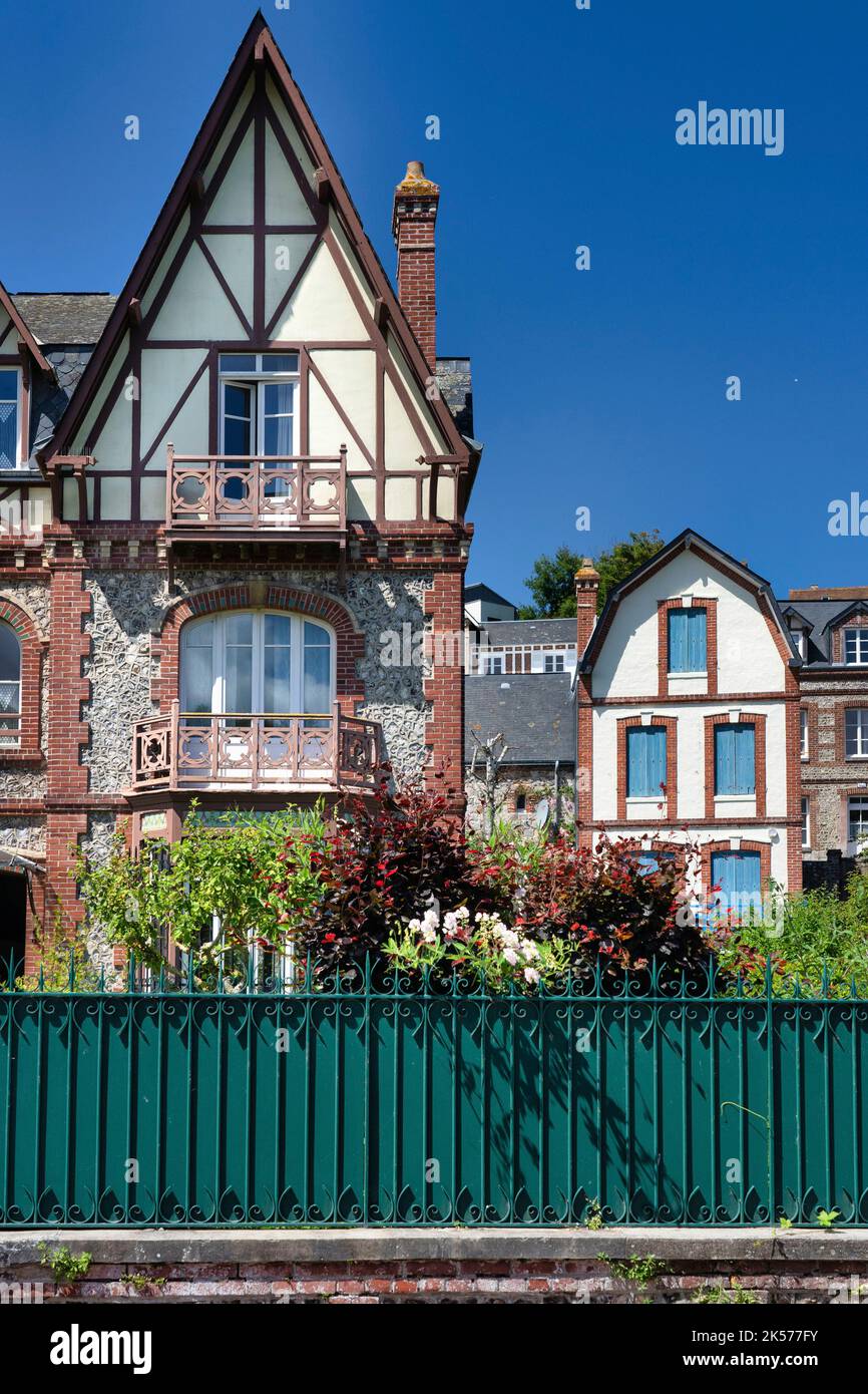 France, Seine Maritime, Veules les Roses, The Most Beautiful Villages ...