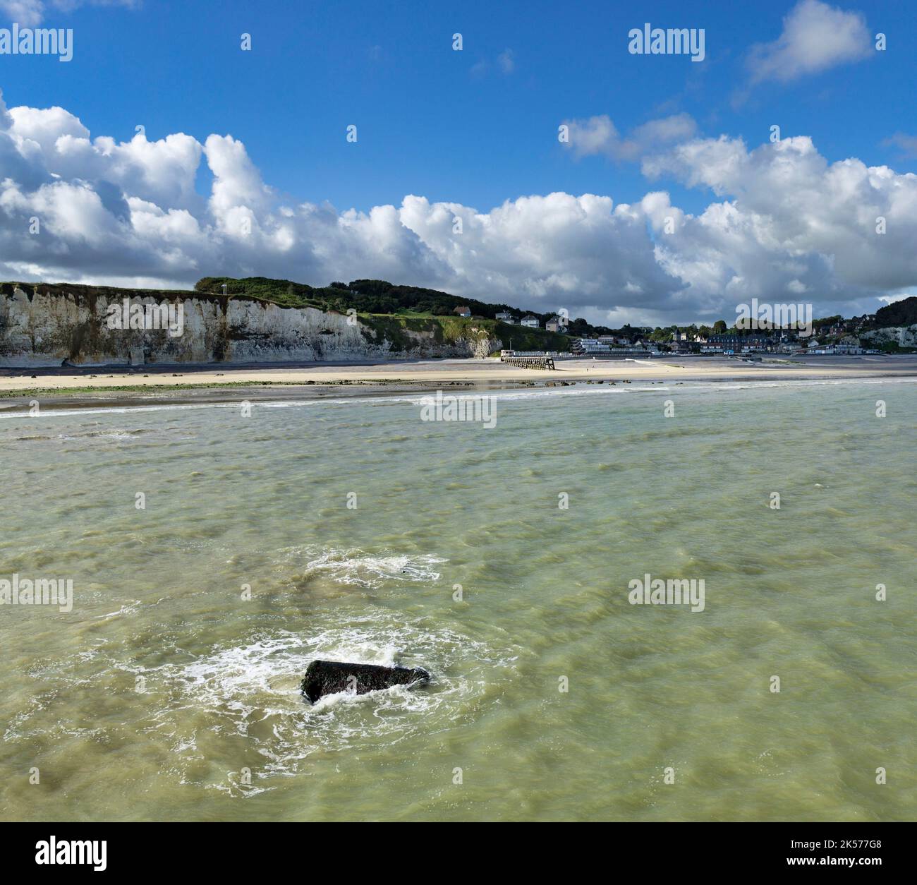 France, Seine Maritime, Veules les Roses, The Most Beautiful Villages ...