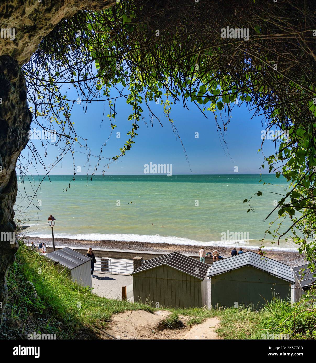 France, Seine Maritime, Veules les Roses, The Most Beautiful Villages ...