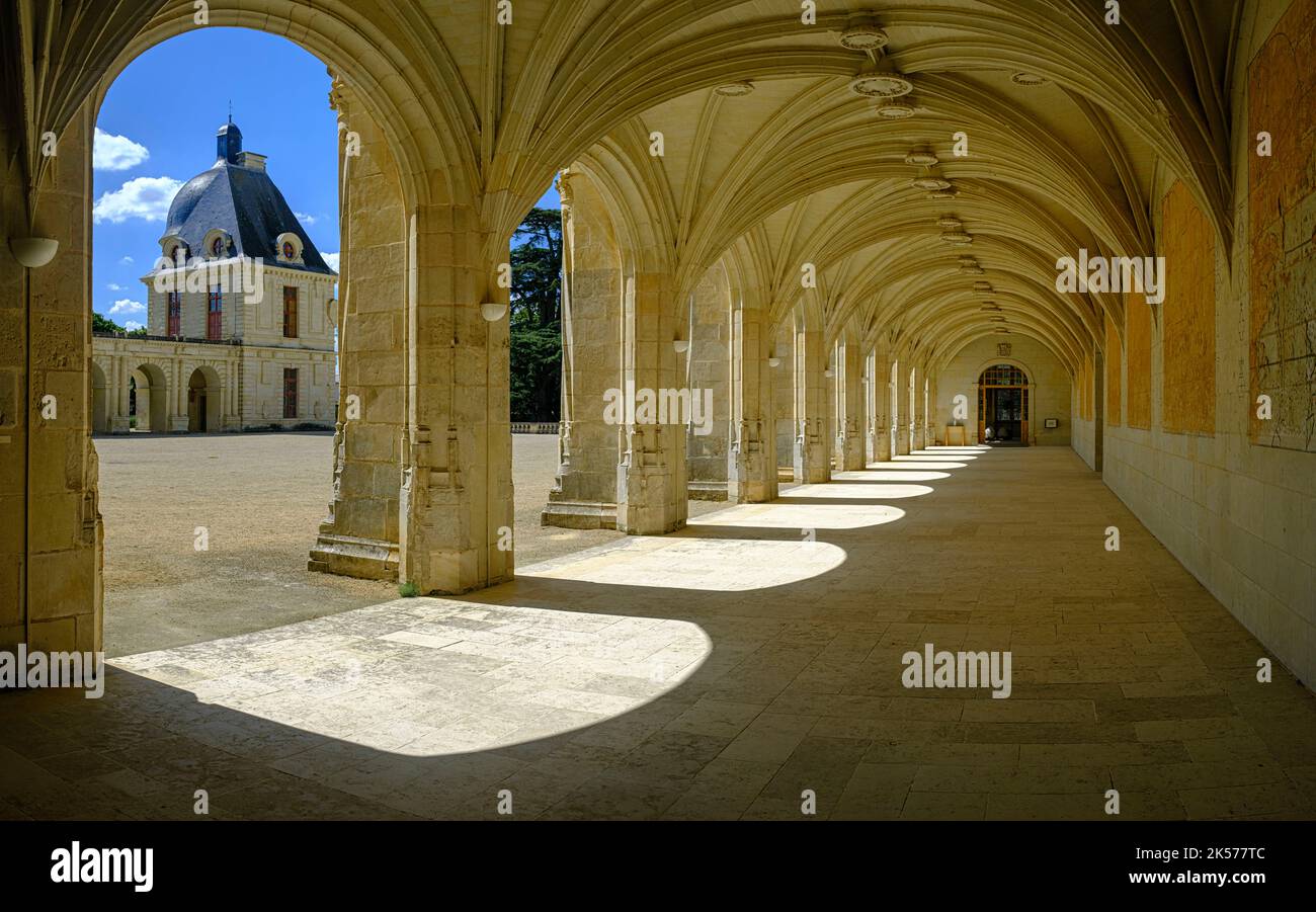 France, Deux-Sèvres , Oiron, castle of Oiron, dated 16 th. century ...