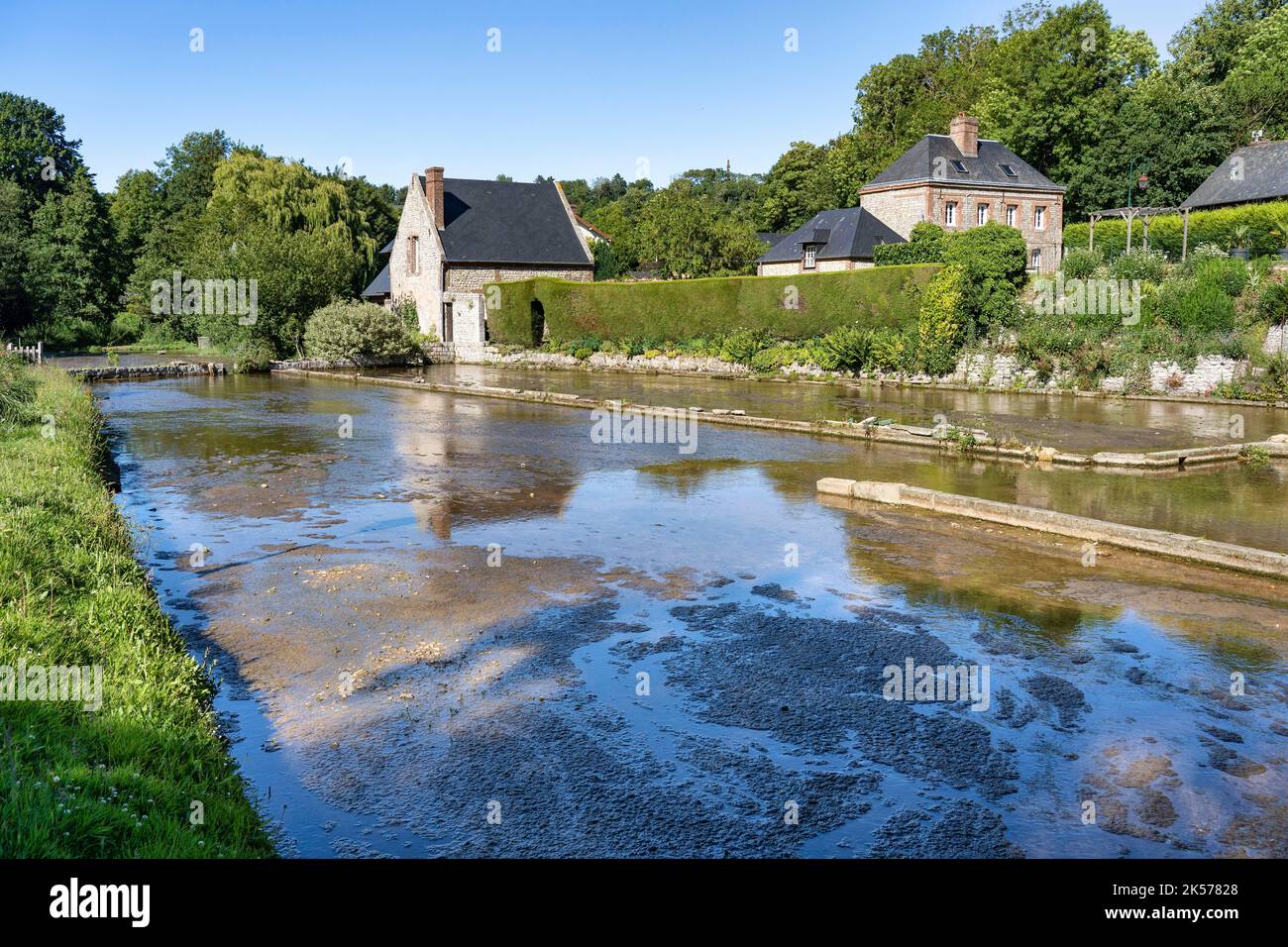 France, Seine Maritime, Veules les Roses, The Most Beautiful Villages ...